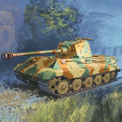 Ww2 Tiger Tank Art