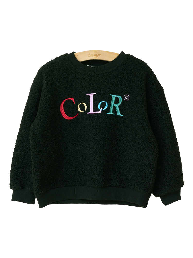 베베쥬 | 레인보우컬러맨투맨 - 스타일리시한 컬러풀 아이템