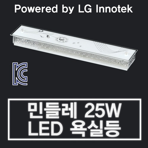 LED 25W 민들레 욕실등 (LG 이노텍 칩 사용) - 비스코몰