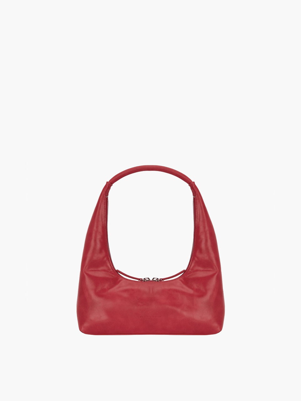 HOBO SHOULDER_apple red pull-up - MARGESHERWOOD
