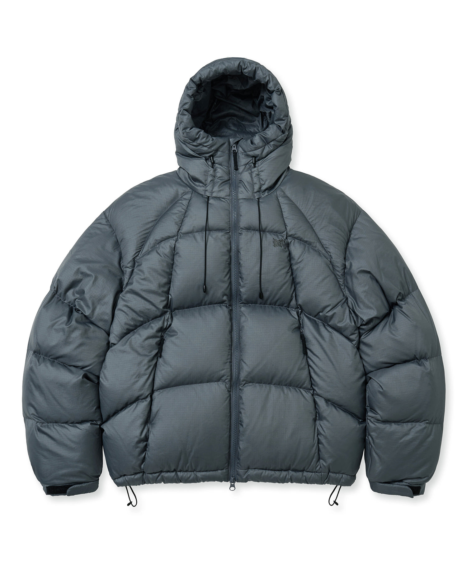 TAG PUFFER PADDING JUMPER - ORANGE - Brownbreath Online Store