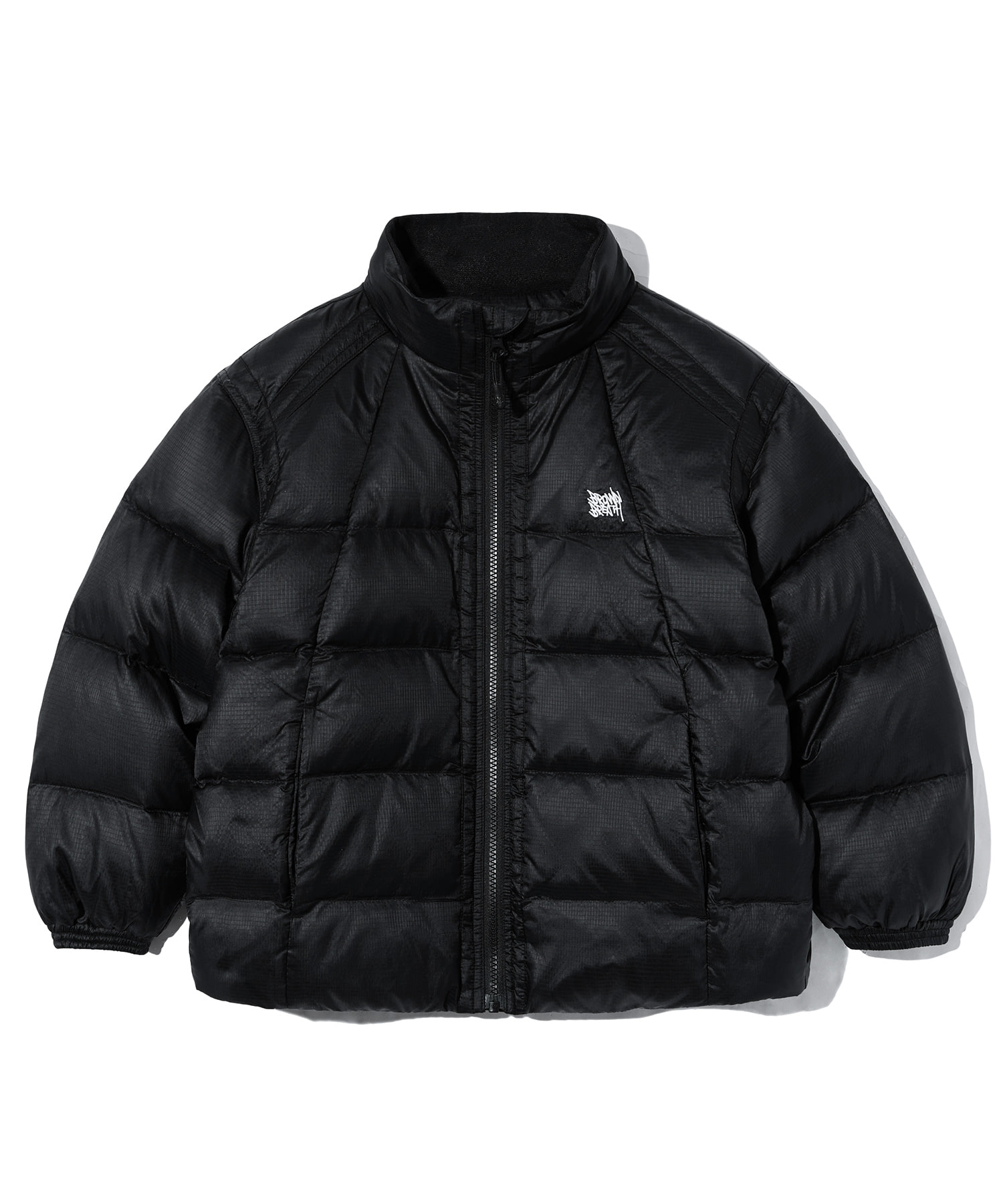 KIDS TAG LIGHT PADDING JUMPER - BLACK - Brownbreath Online Store