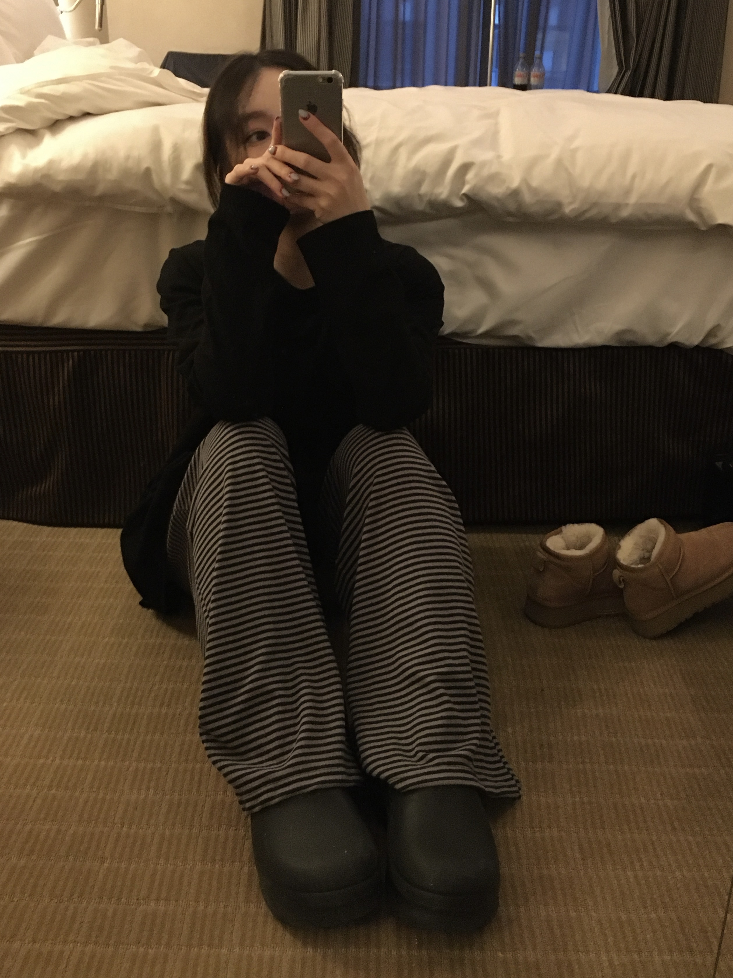 (주문폭주/핏 보장) 휠스 밴딩 스트라이프 팬츠 (2c) - RITCORE