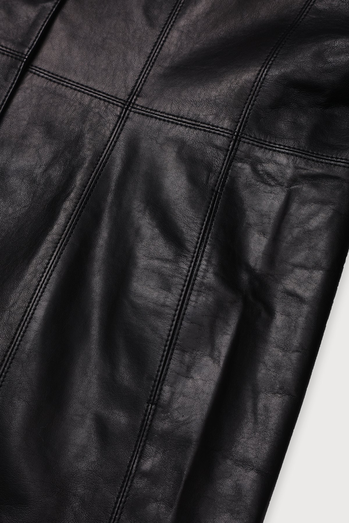 LEATHER HALF JACKET - ETHOS