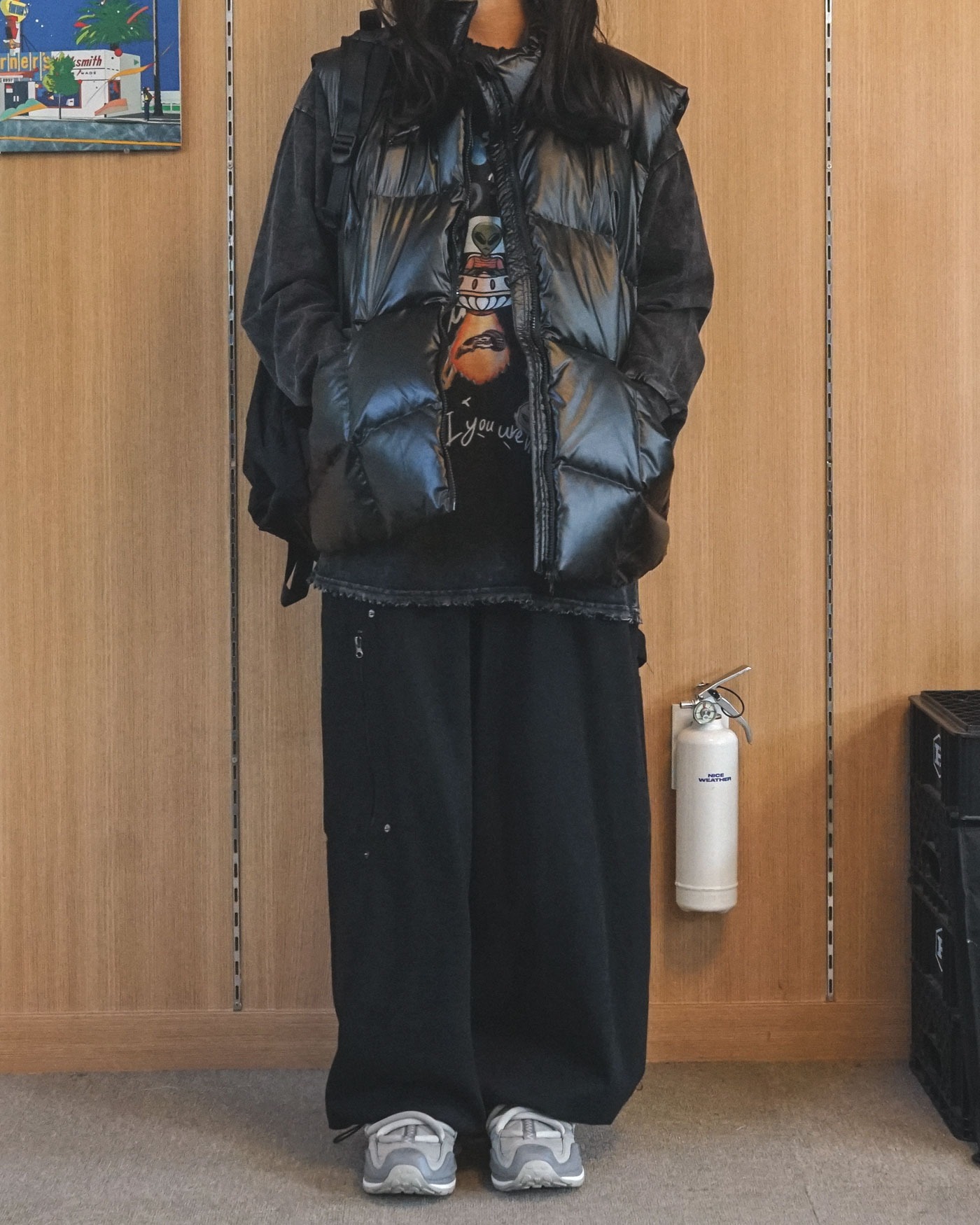 RAY DUCK DOWN PADDING VEST - 페이드룸