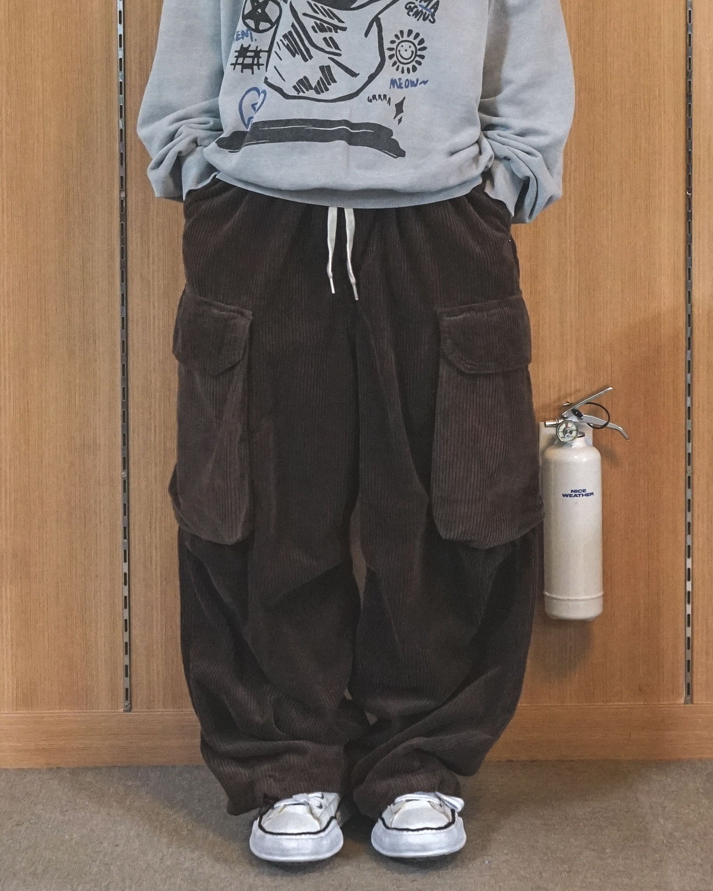 CHEEK CORDUROY PANTS 12411 - 페이드룸