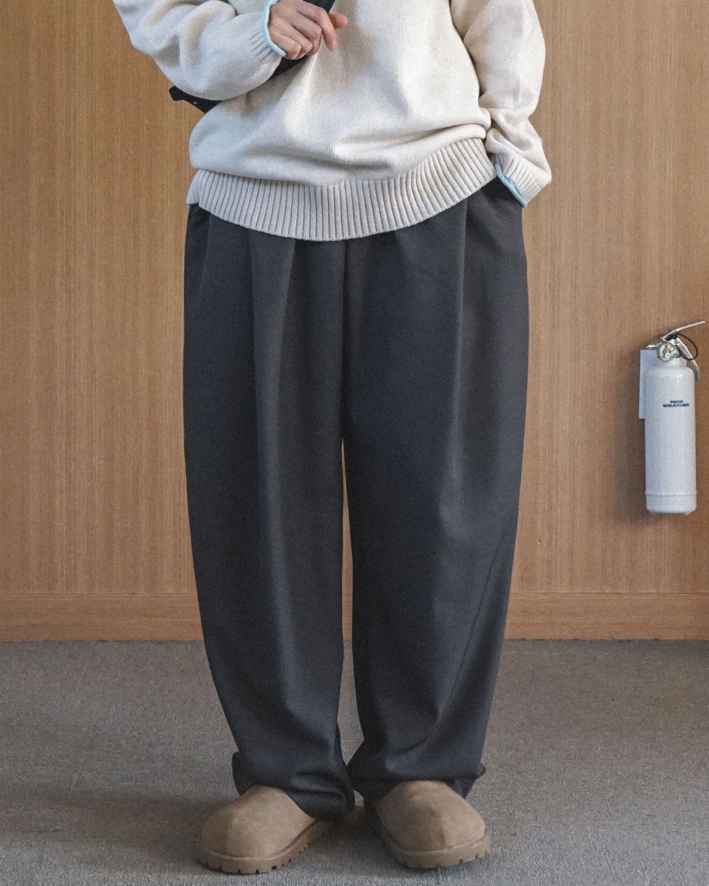 SCHOOL UNIFORM SLACKS - 페이드룸