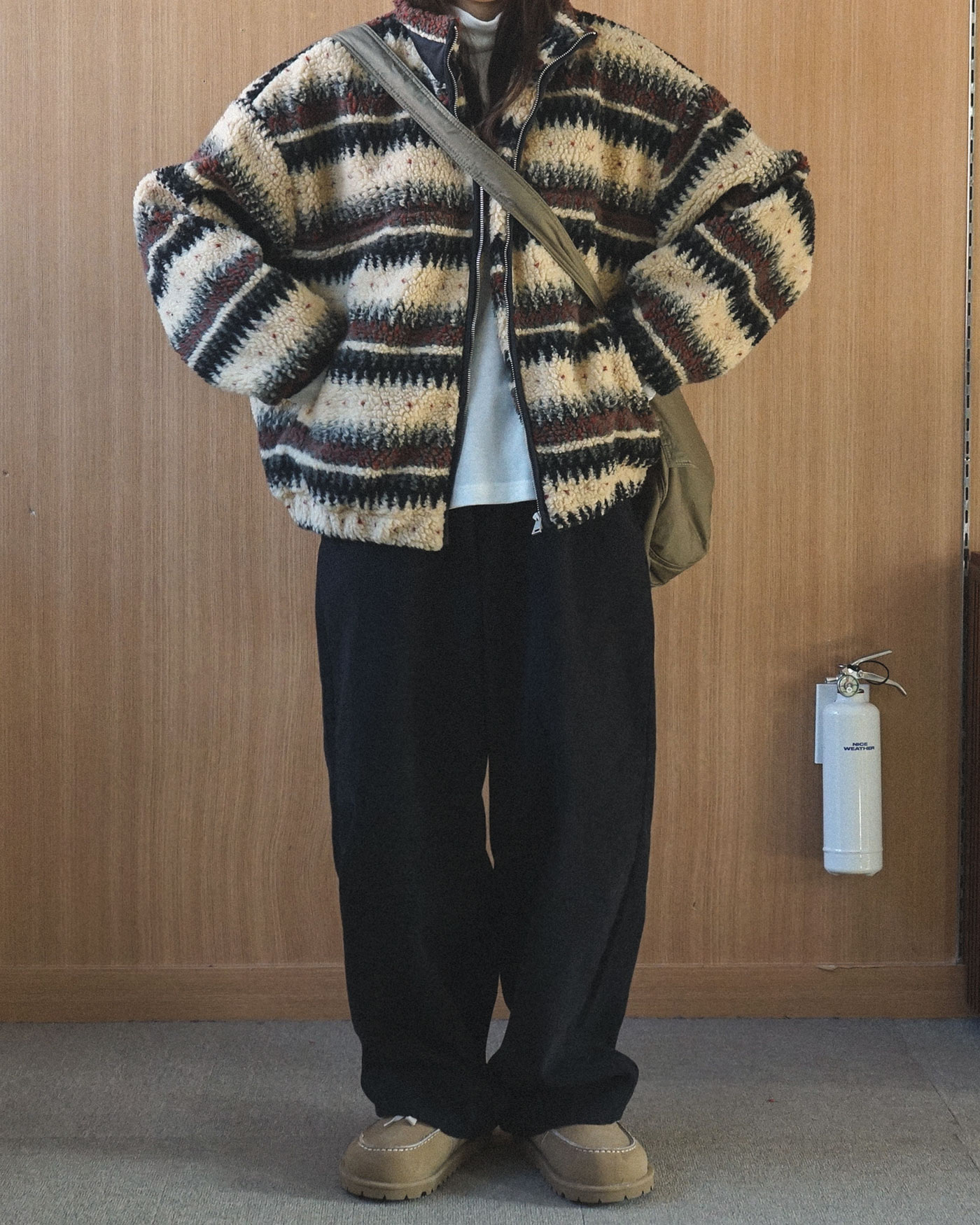 PATTERN DUMBLE JACKET - 페이드룸