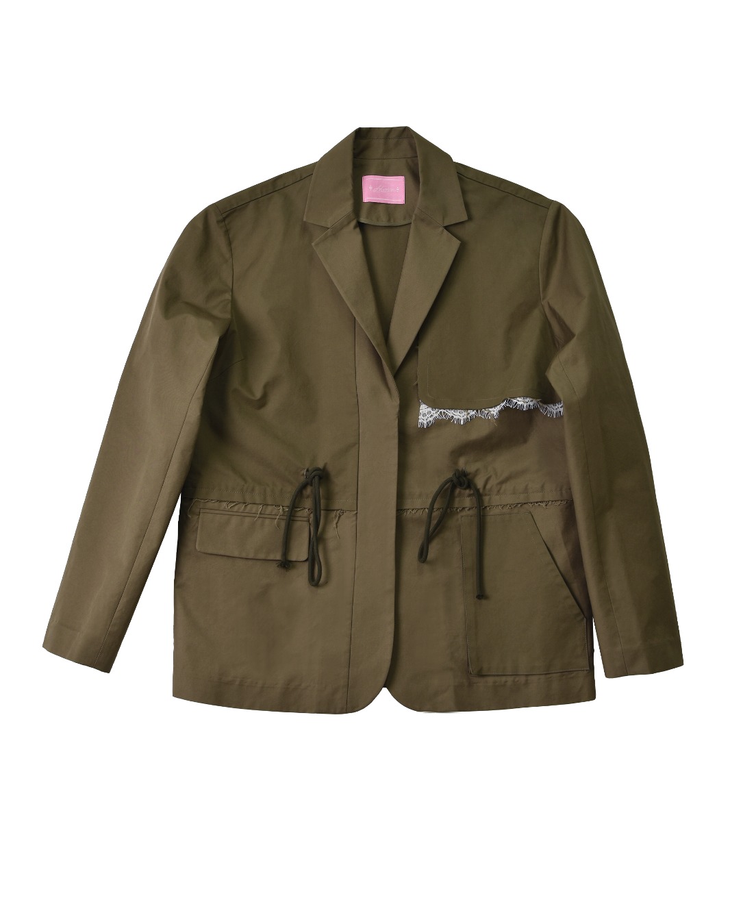 Distressed String Cotton Jacket (ORDER MADE) - HETIT