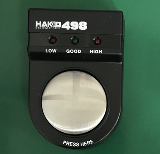 손목띠 측정기(hakko 498) - 주성인더스트리(주) - ESD 전문기업