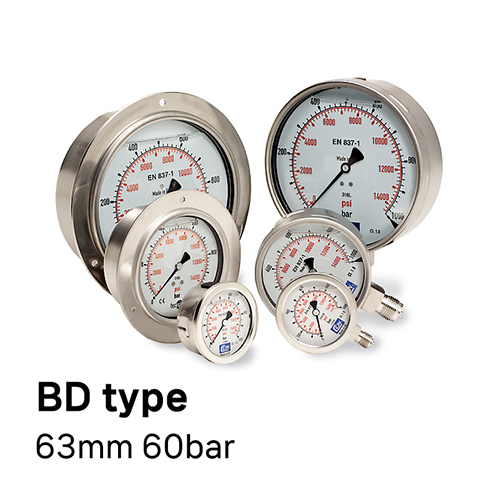 63mm 60bar 게이지 (BD타입) · KNGS