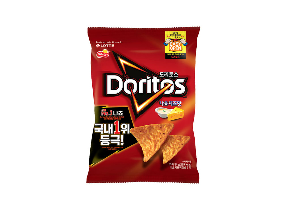 도리토스 나쵸치즈맛 84g - 롯데웰푸드 스위트몰