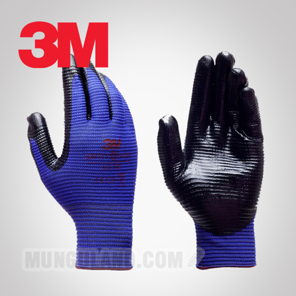 3M 기름작업용 안전장갑 U3 100-문구랜드