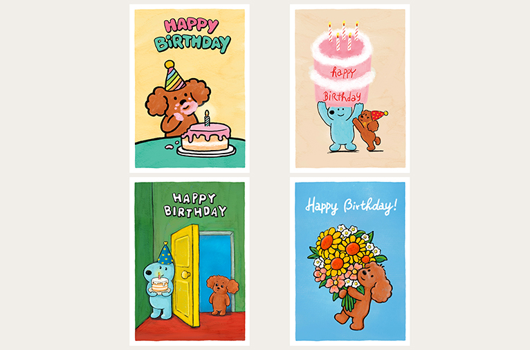 원모어백 - one more bag - [eteecy] 생일 엽서 (4차입고) - onemorebag