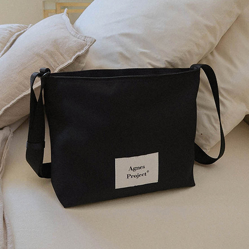 원모어백 - one more bag - [아그네스프로젝트] Daily Journey Bag_Black - onemorebag