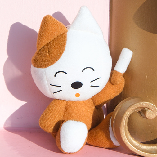 원모어백 - one more bag - [띠로리소프트] Heavy smoker cat ‘Nicco’ keyring ...