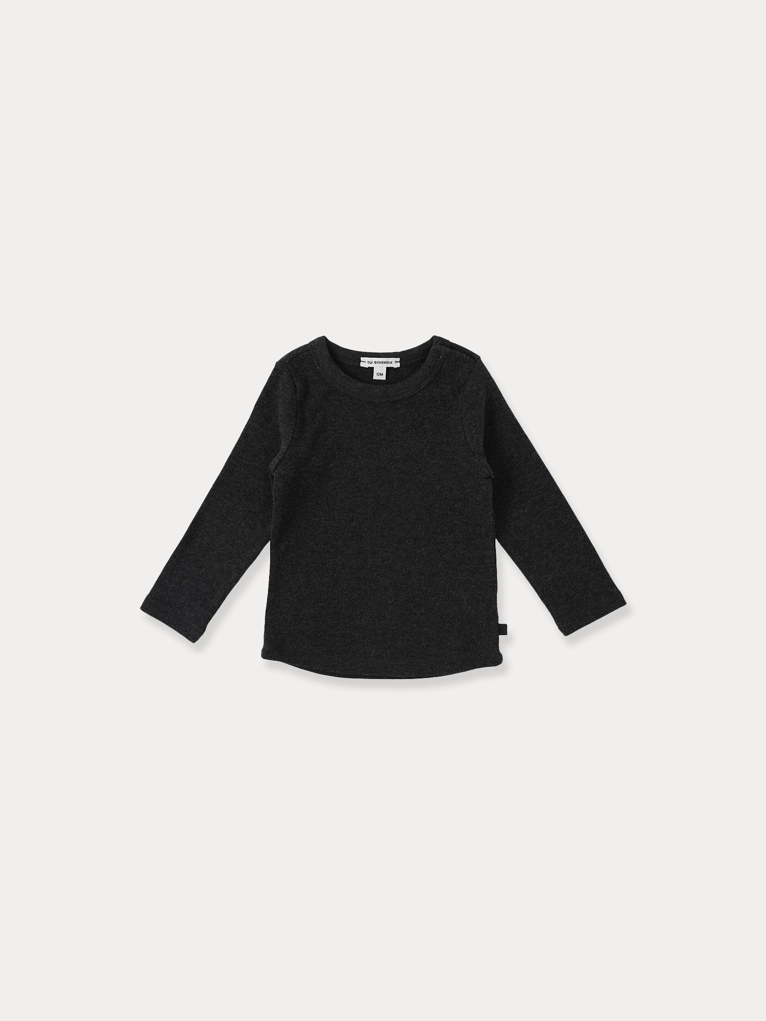 BABY) BENE Cozy Basic T, Charcoal - 베네베네