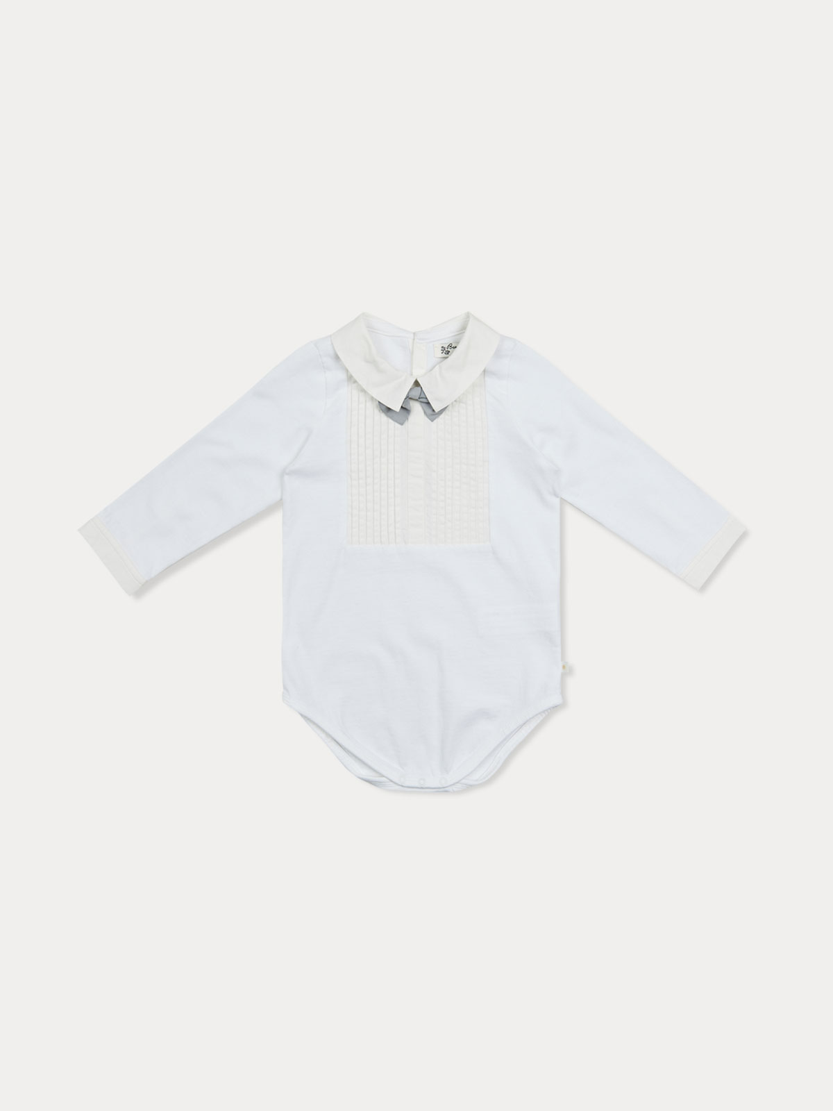 BABY) Bene Suit Pintuck Bodysuit, Ivory - 베네베네