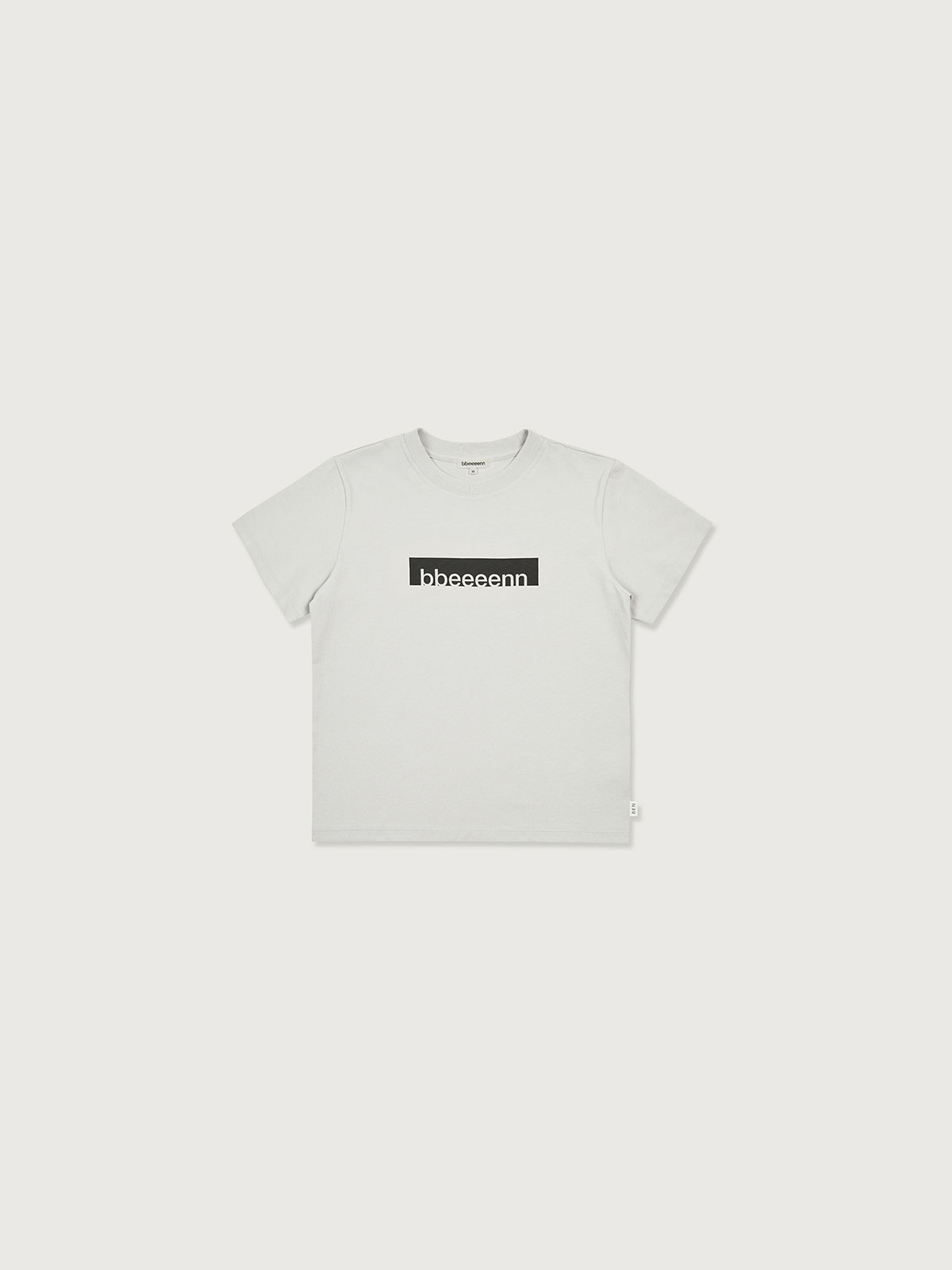 BEN) Box Logo Half T, Ecru | 베네베네