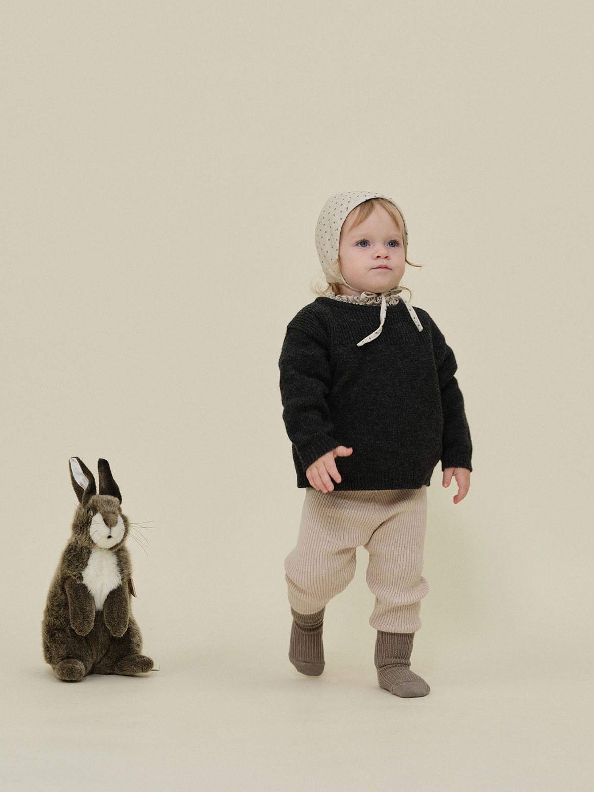 BABY) Bene Knit Pants, Greige - 베네베네