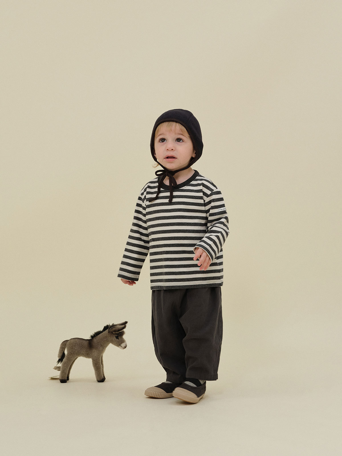 BABY) Need Comfy Warm PT, Dark Grey - 베네베네