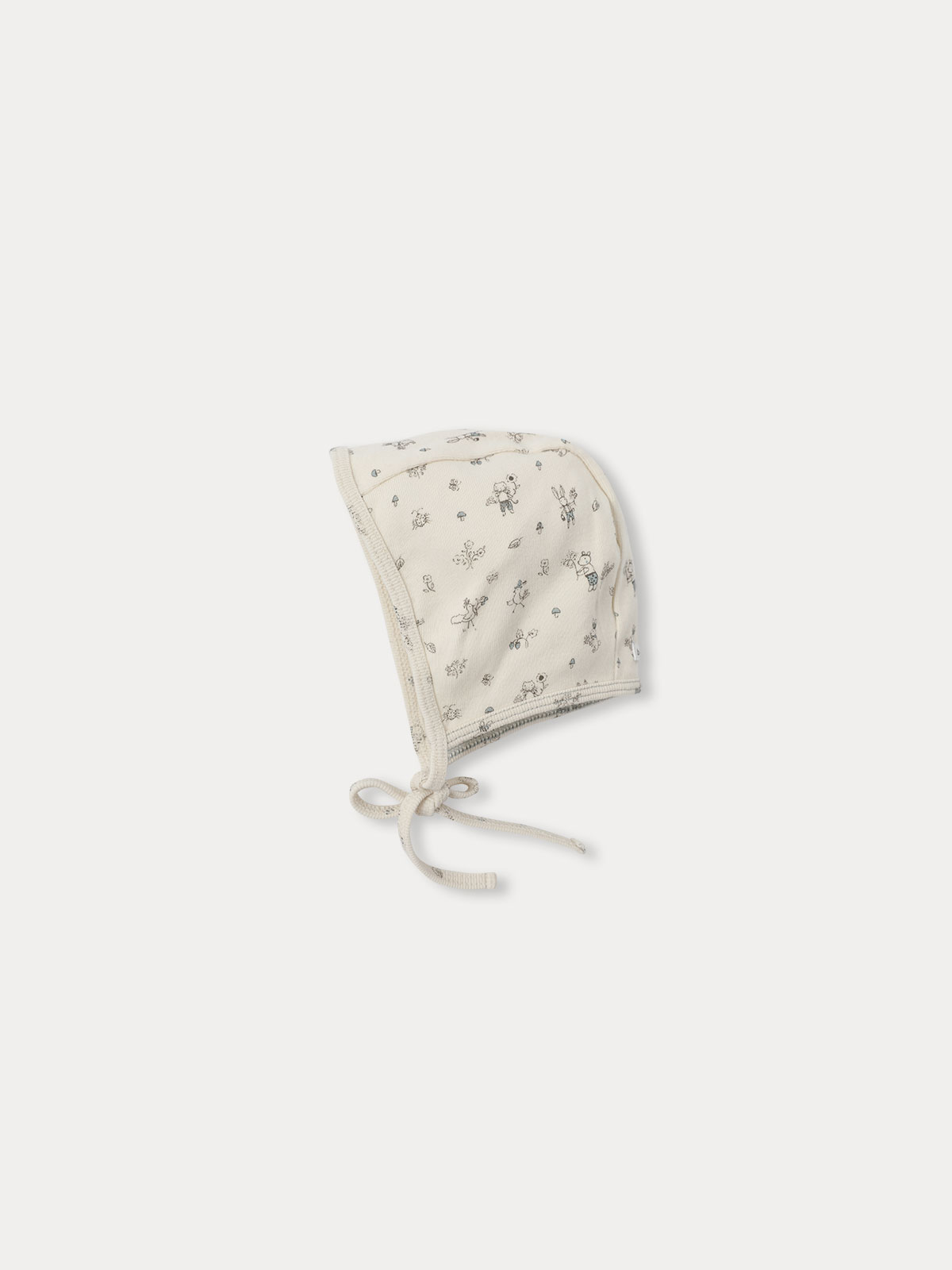 BABY) Mini Oz Organic Bonnet, Grayish Blue - 베네베네