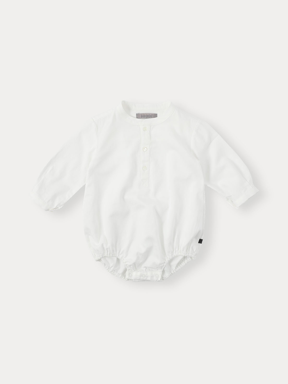 BABY) Bene Cotton Shirt Romper, Ivory | 베네베네