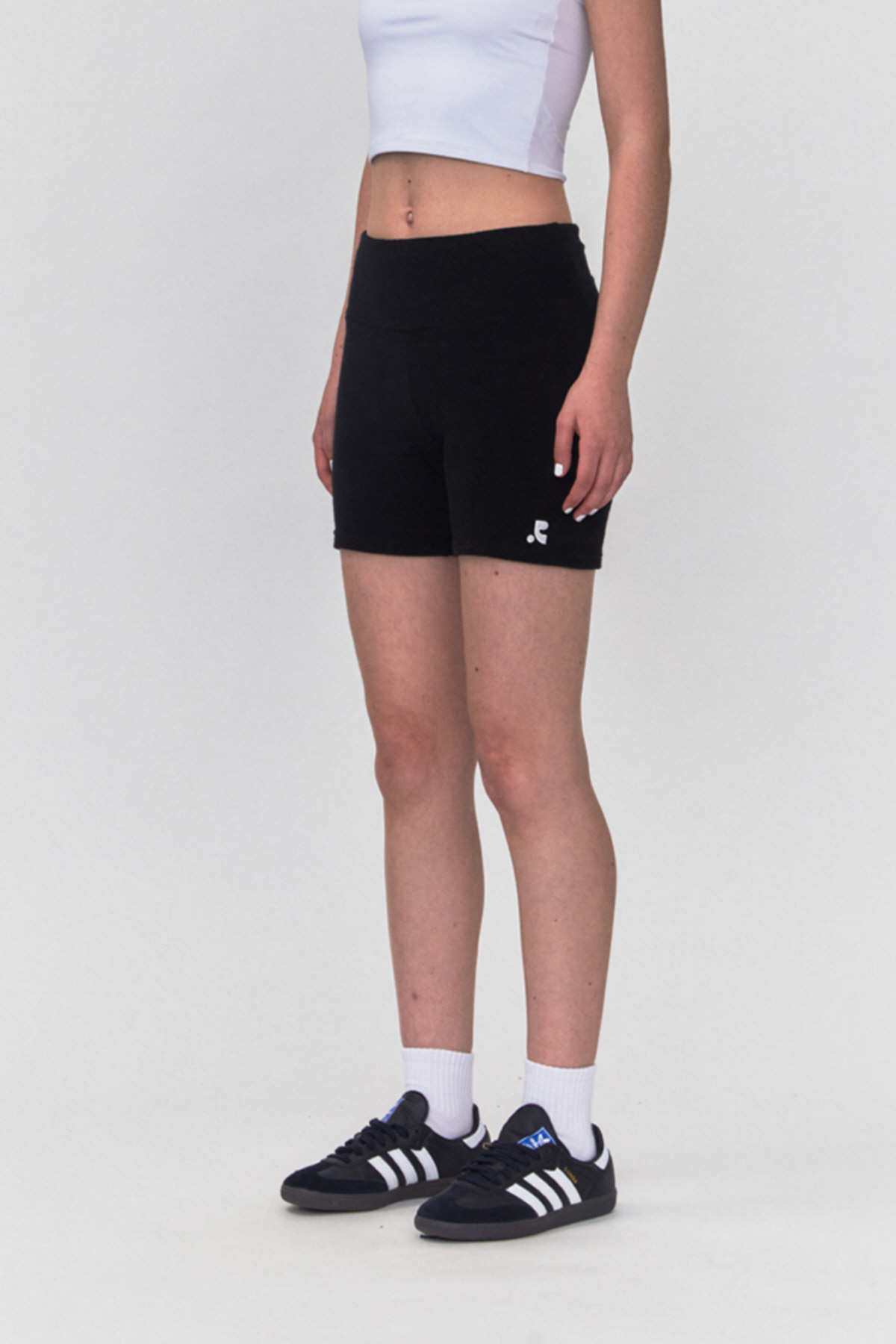 RR TERRY BIKE SHORTS - BLACK - rest and recreation