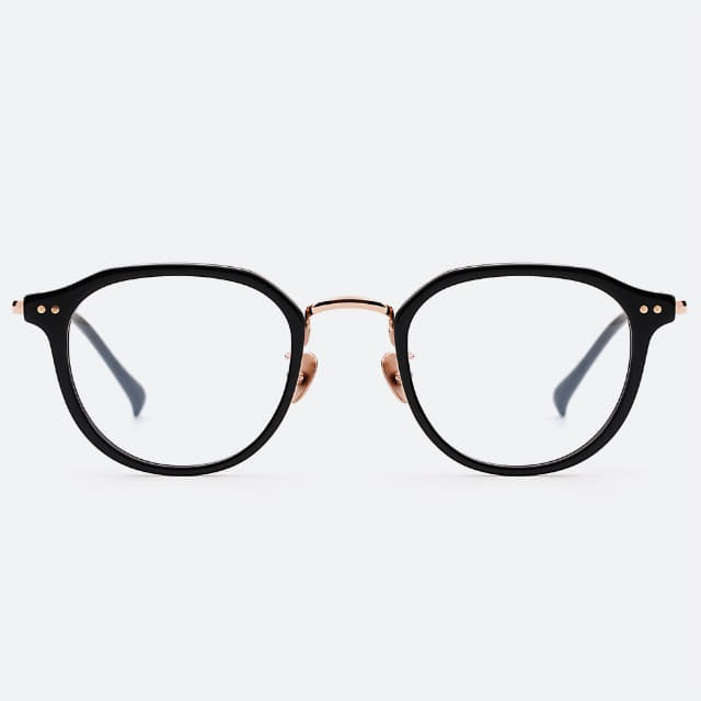 세컨아이즈-프로젝트프로덕트 안경 CL24 C1PG 남자 여자 콤비테 라운드 안경테