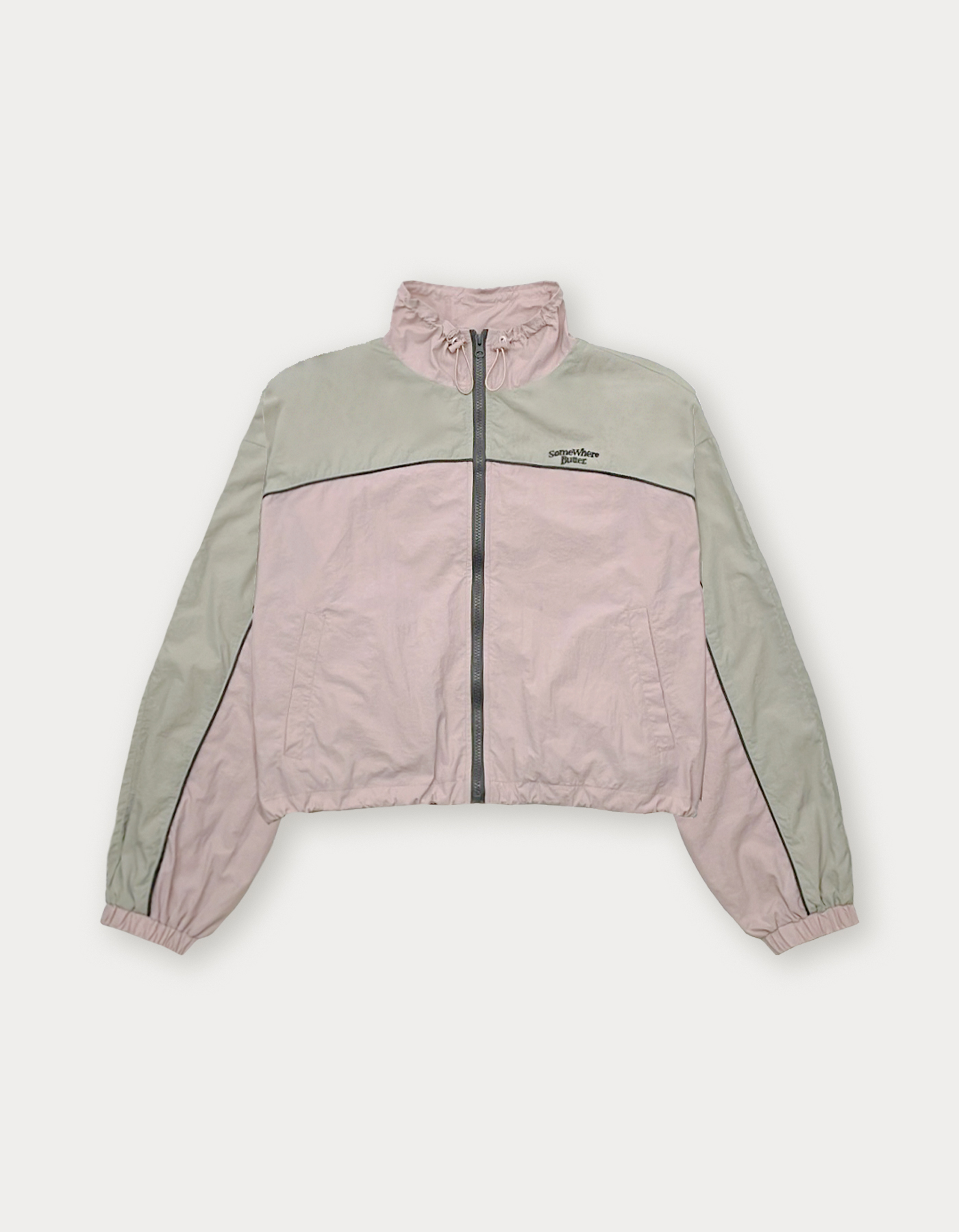 2nd / Sporty Windbreaker - Pink - SOMEWHERE BUTTER.
