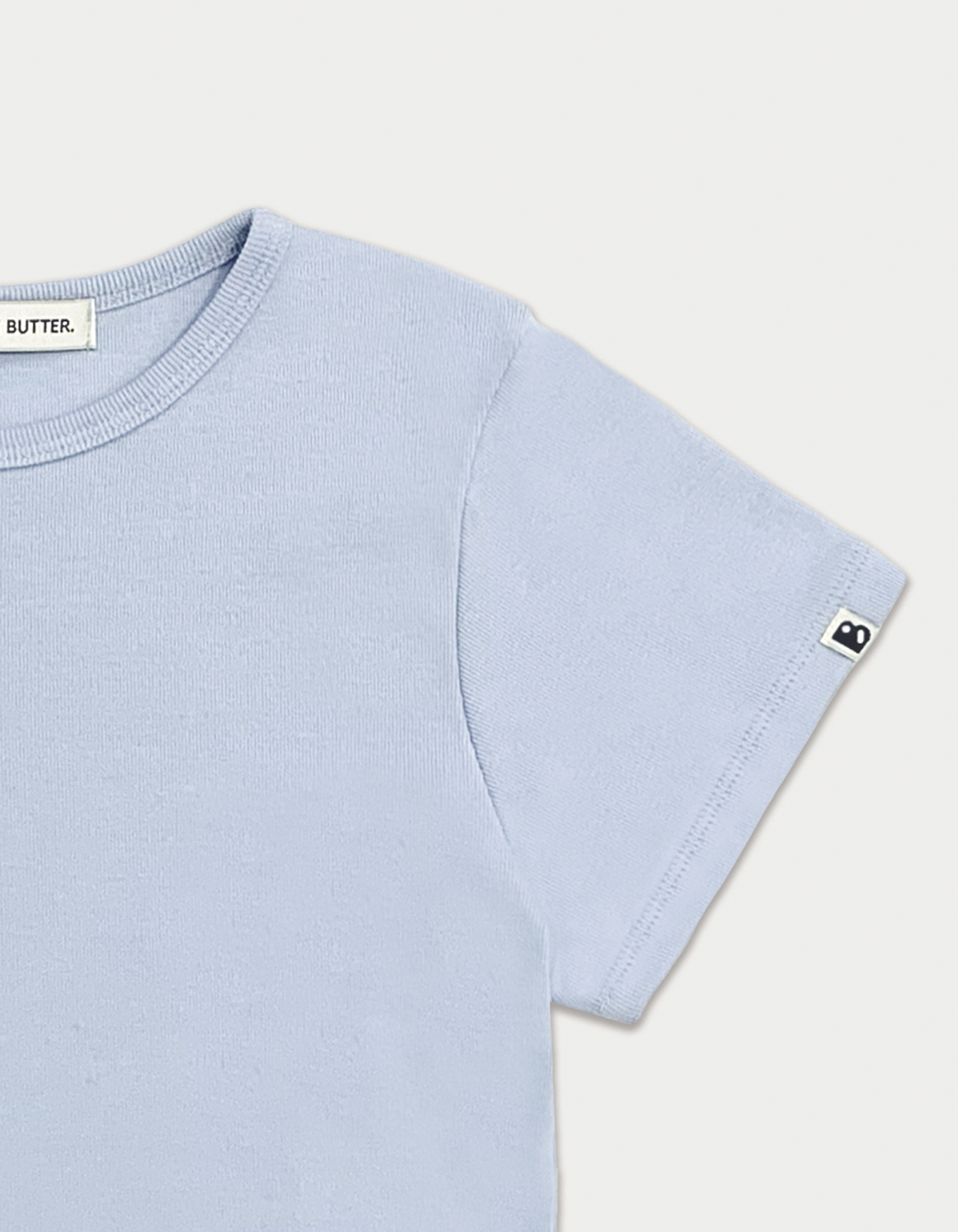 Essential clean top - light blue - SOMEWHERE BUTTER.