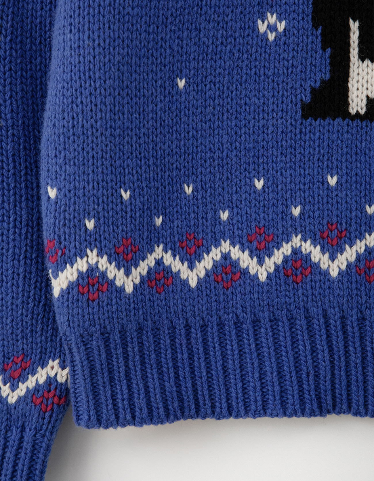 [Release] 11.18 출고 Penguin Wool Sweater - Cobalt Blue - SOMEWHERE BUTTER.