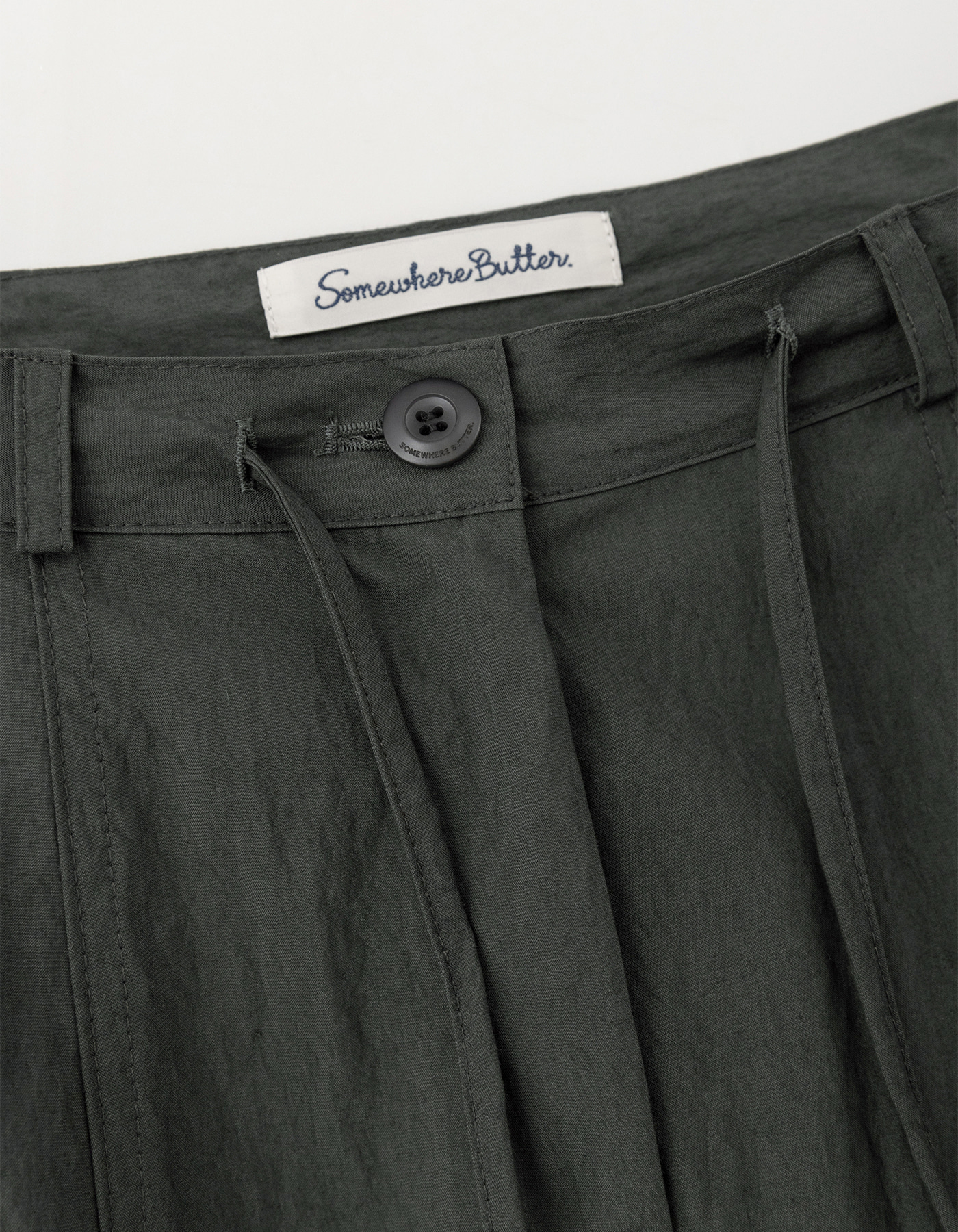 7.17 출고 Fade Line Cargo Pants - Charcoal - SOMEWHERE BUTTER.