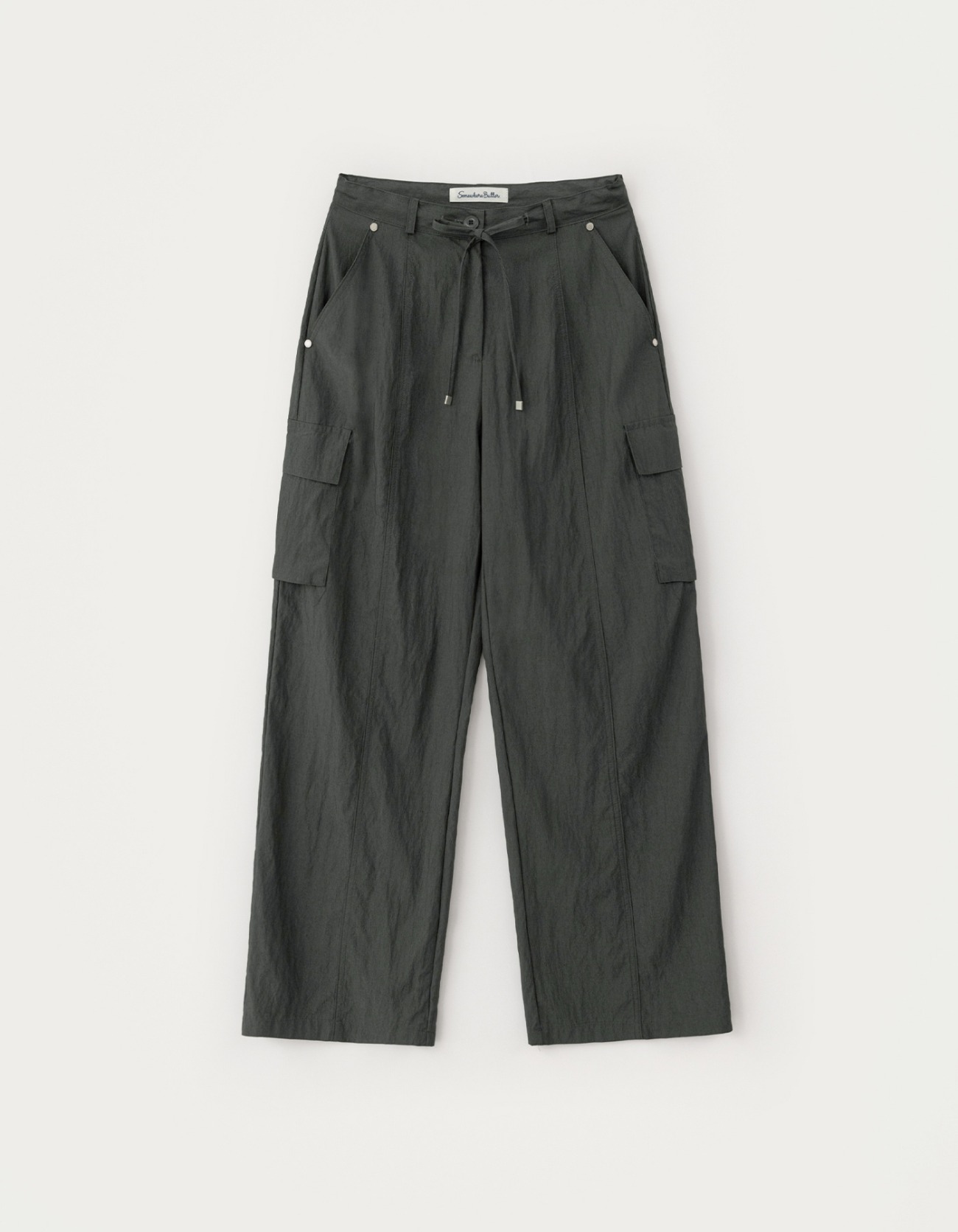 7.17 출고 Fade Line Cargo Pants - Charcoal - SOMEWHERE BUTTER.