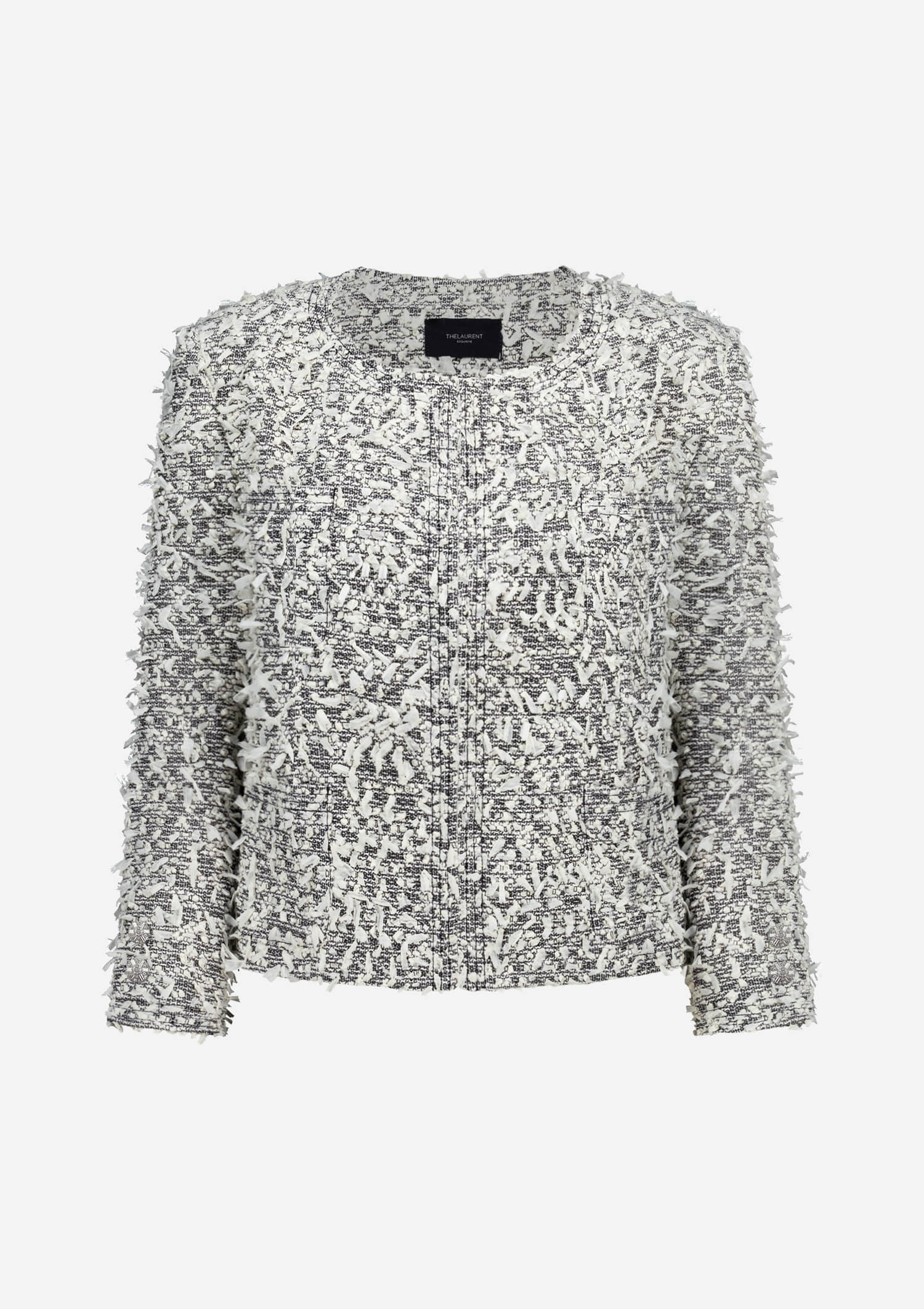 [EXCLUSIVE] Swan multi tweed jacket (fabric by STYLE M) - THELAURENT