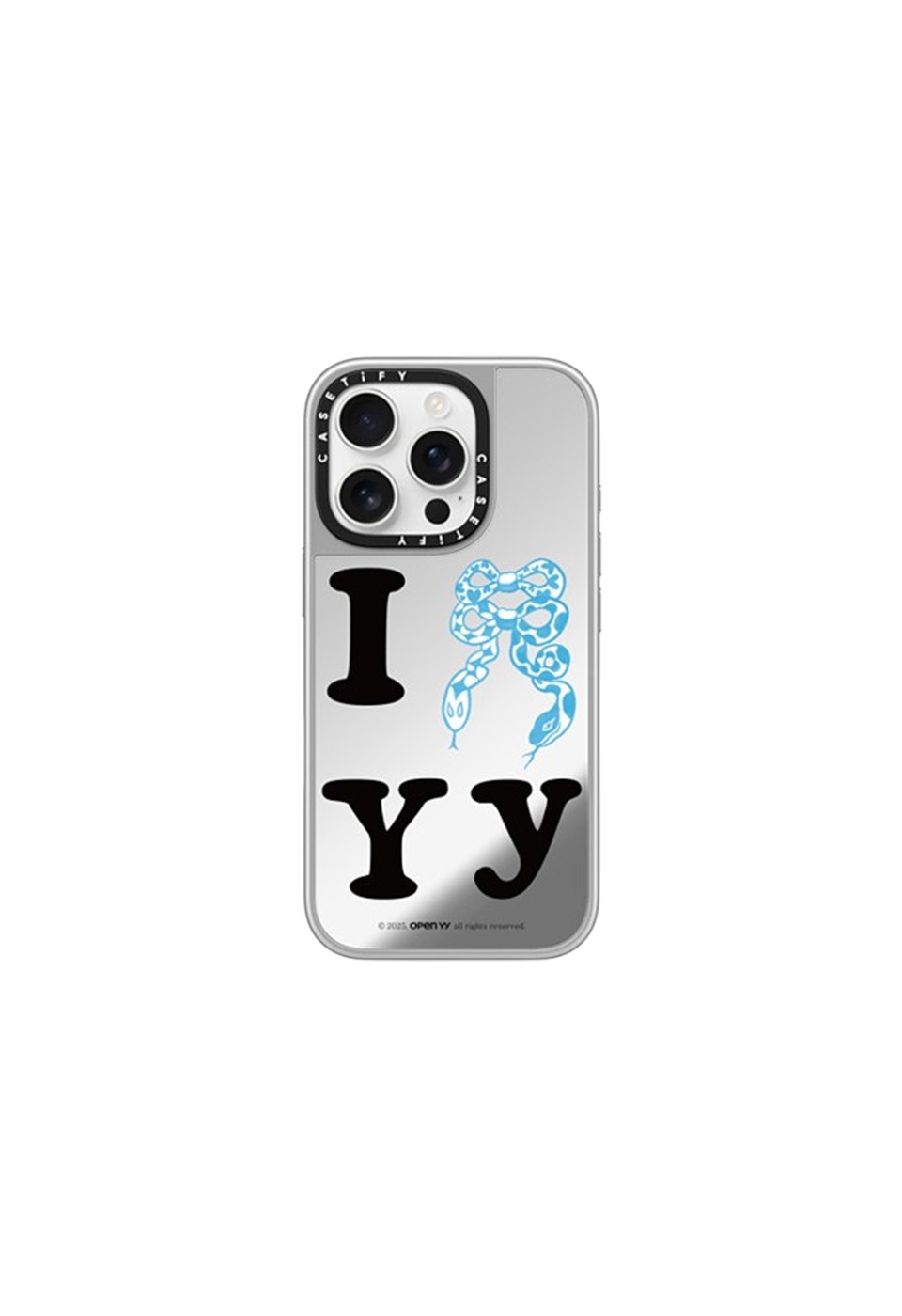 CASETiFY x OPEN YY BLUE RIBBON SNAKE CASE, MULTI