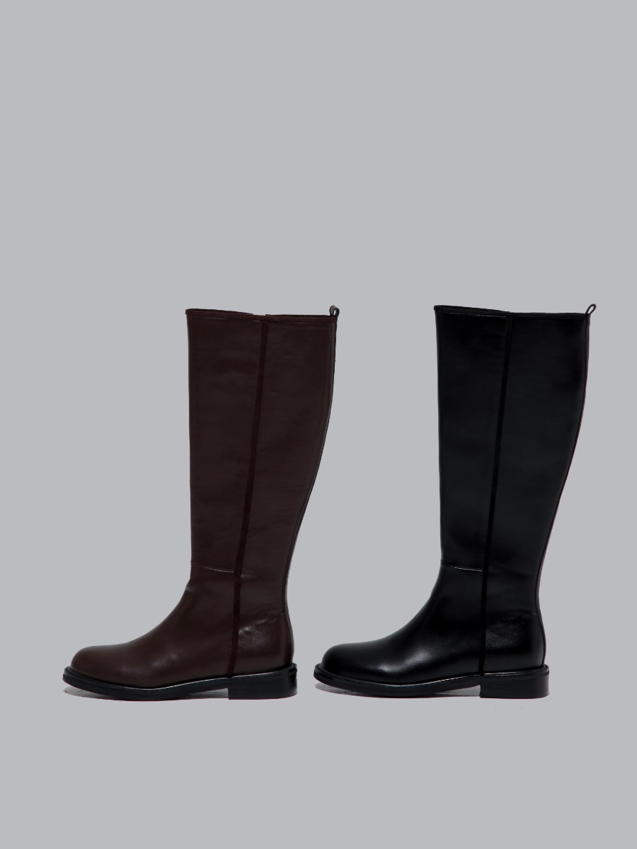 velvet line long boot * - 본루 vonru