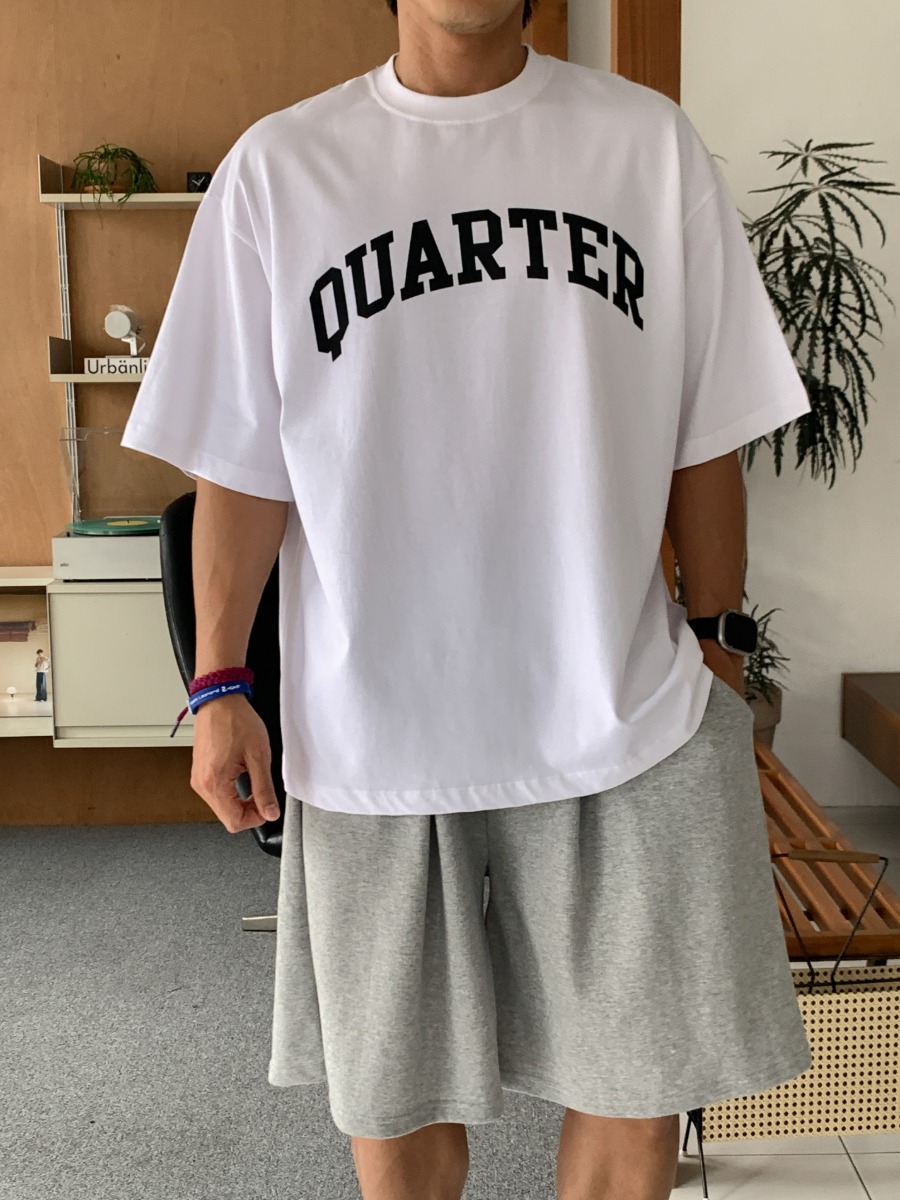 [vonru unisex] quarter-T (5color) - 본루 vonru