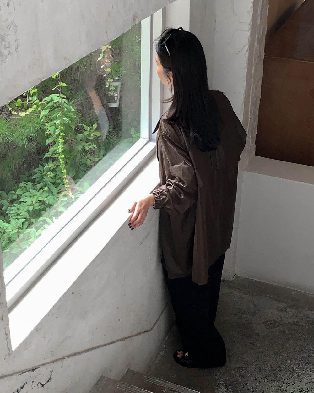 [vonru] trench windbreak (2color) -마지막입고 바로배송 - 본루 vonru